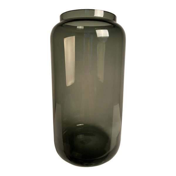 Glazen vaas smoked grey - H45 - IDuMM Shop