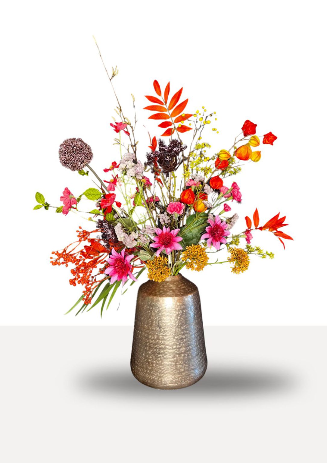 Groot zijden bloemen boeket Saar - IDuMM Shop